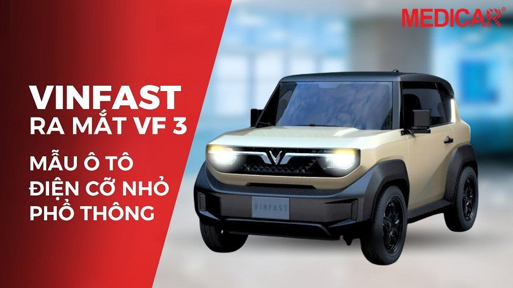 Vinfast VF3: Thông số kỹ thuật, màu sắc, giá lăn bánh – Medicar-Vietnam