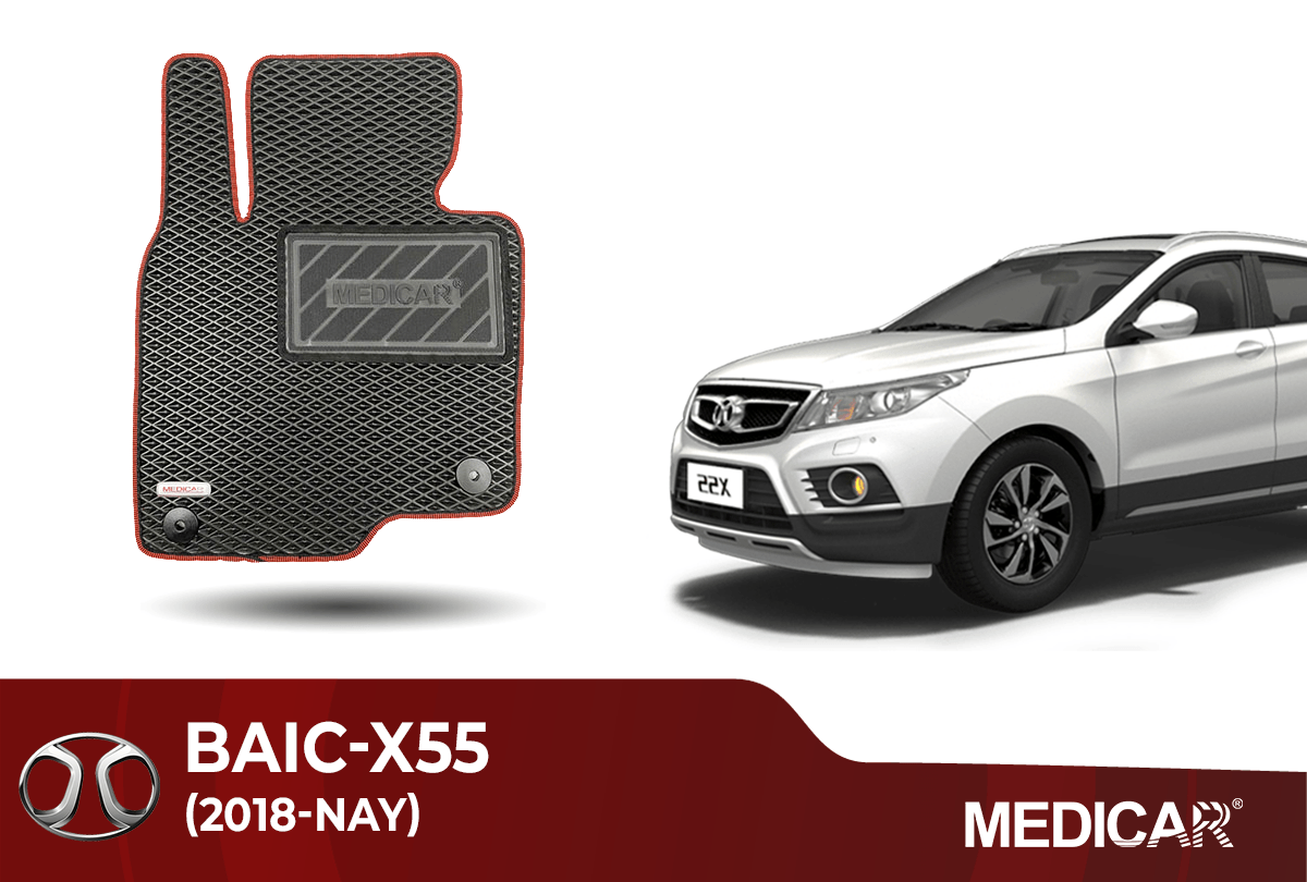 Thảm Lót Sàn Ô Tô Baic X55 (2018-Hiện tại) – Medicar-Vietnam